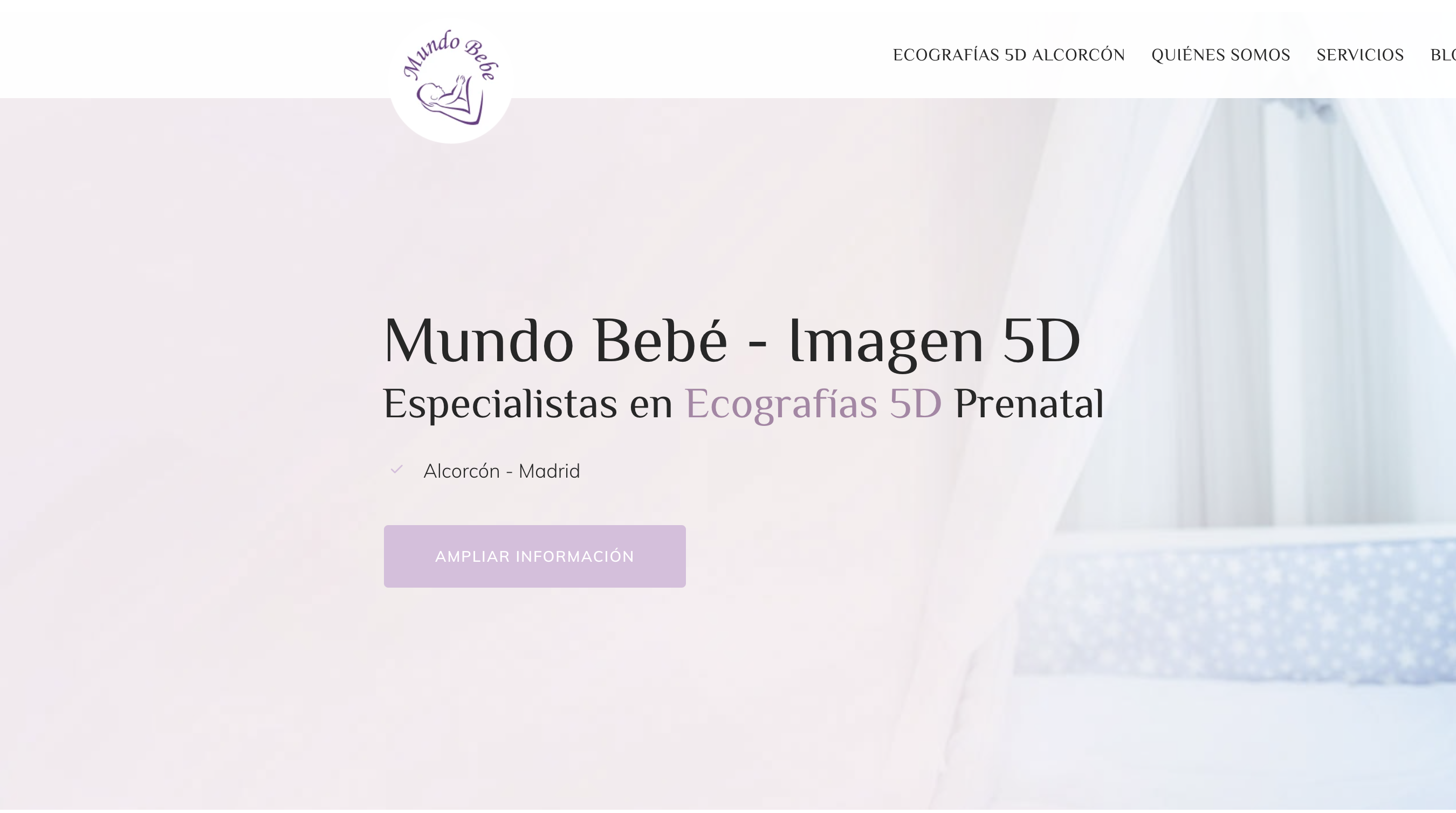 Mundo bebé 5D - DISEÑO WEB ALCORCÓN